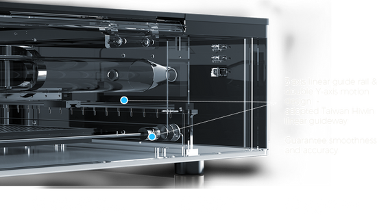 Gweike Cloud Laser Cutter & Engraver with Rotary CO2 (50W) Pro II ...