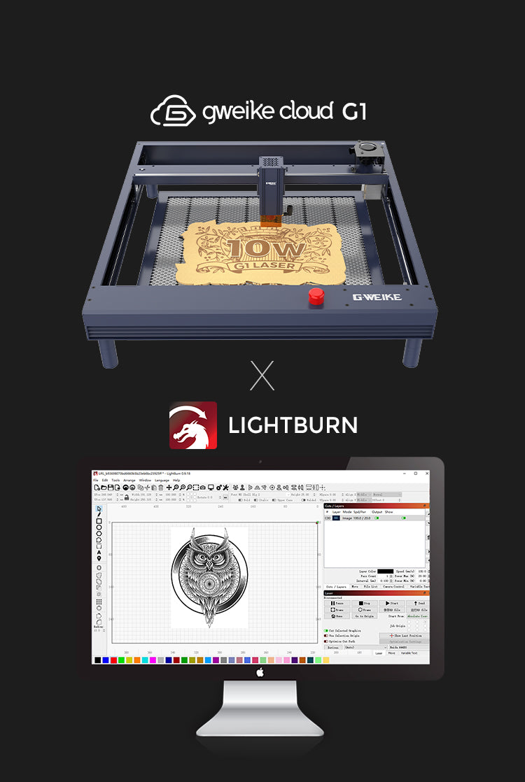 gweike G1 10W laser cutter& engraver – gweike cloud